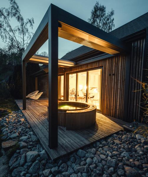 Ecrin D'auvergne Lodge Et Spa Privatif - Cantal