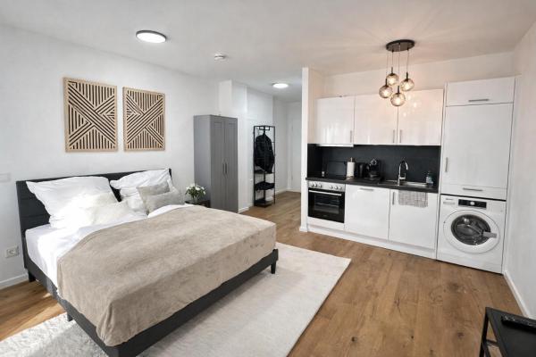 Homely! Studio City, Airport, Fair! - Frankfurt