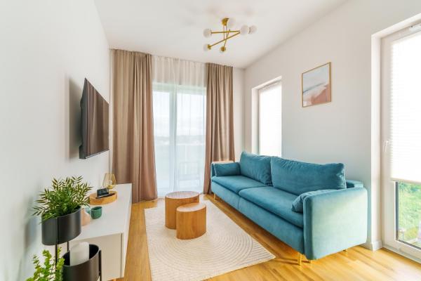 Słoneczny Apt 3pokojowy Parking, Siłownia, Sauna, Jacuzzi - Ustronie Morskie