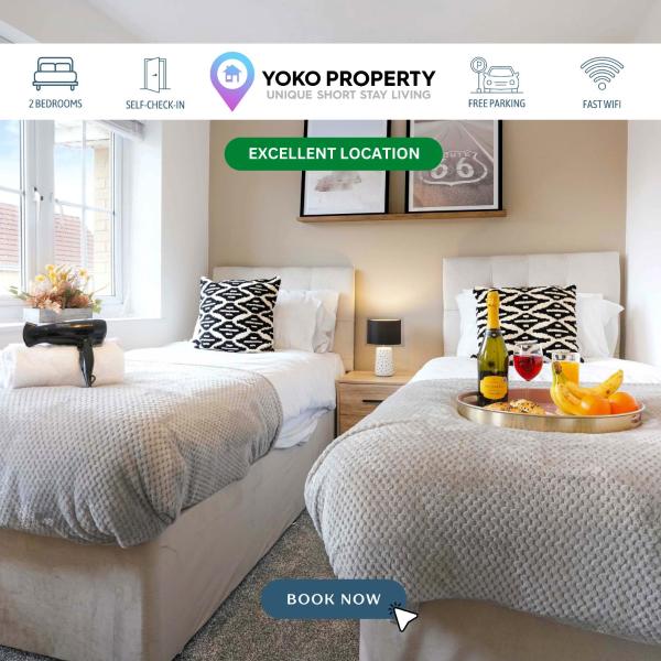 Stylish House - Close To City Centre And Luton Airport - Free Parking, Super-fast Wifi, Garden And Smart Tv With Netflix By Yoko Property - Hertfordshire