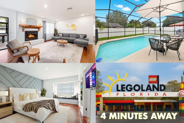 Luxury 3br With Private Pool & Game Room, Only 4 Min To Legoland - Winter Haven, FL