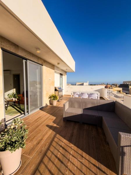New Penthouse Near Airport, With Outdoor Bbq Area - Malta