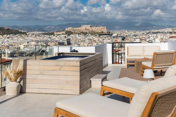 Acropolis & Sea View Villa With Whirlpool & Bbq - Афины