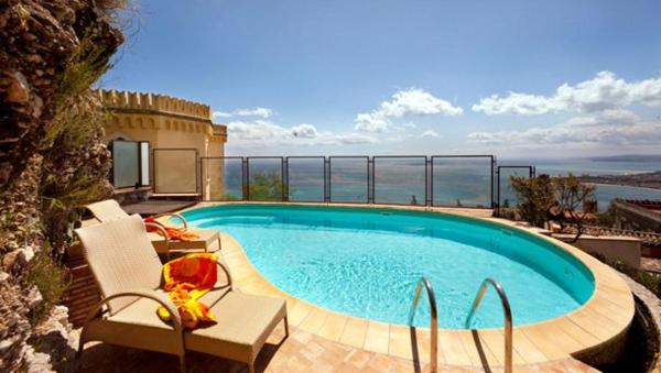 Luxury Villa With Private Pool - Sea & Mount Etna Views - Historic Center - 5 Bedroom Configuration - Taormina