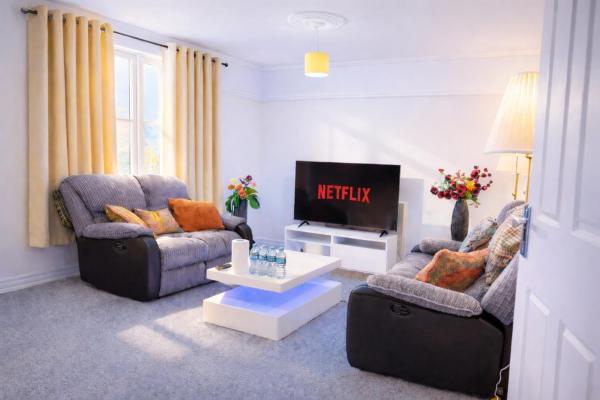 The Freemantle Residence I 3 Bed Flat I Close To City Centre I Private Parking I - Southampton