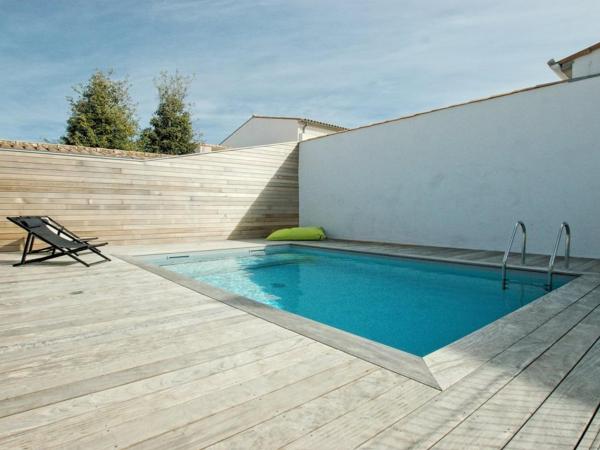 Villa à St-martin-de-ré Avec Piscine Chauffée Pour 6 Pers., 3 Chambres - Fr-1-835-24 - Le Bois-Plage-en-Ré