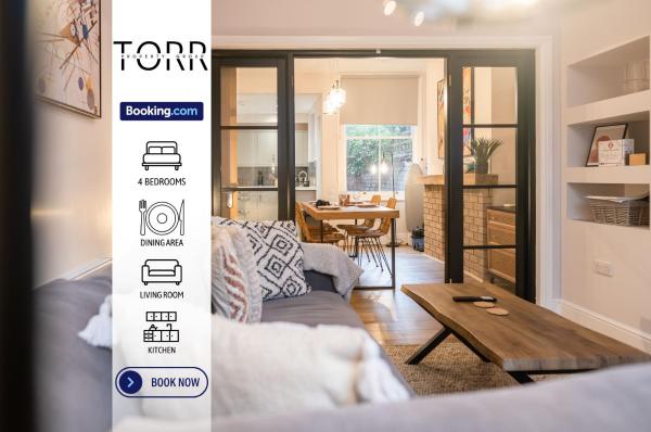 Spacious 4br House Nottingham By Torr Property Group Short Lets & Serviced Accommodation With Private Garden & Free Parking Nottingham - Nottingham
