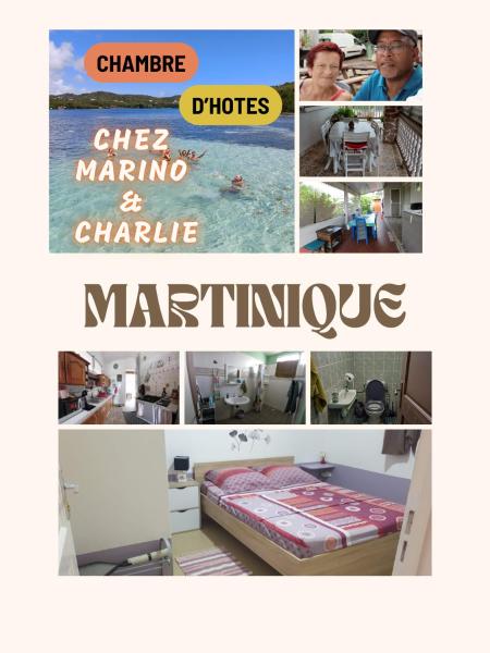 Chez Marino & Charlie, Chambre D'hôtes 2 Pers, Petit Déjeuner Inclus - 마르티니크