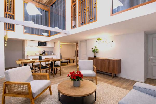 Duplex Chic & Atypique Vue Sur La Saône 6 Voyageurs Style Shanghai - Lyon