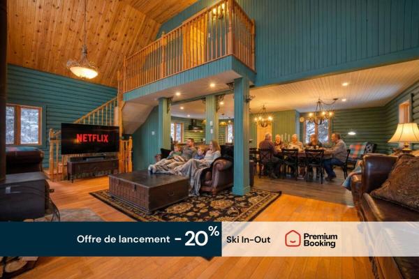 Chalet Gothic With Ski In And Out In Parc Appalaches For 16 Guests - New England