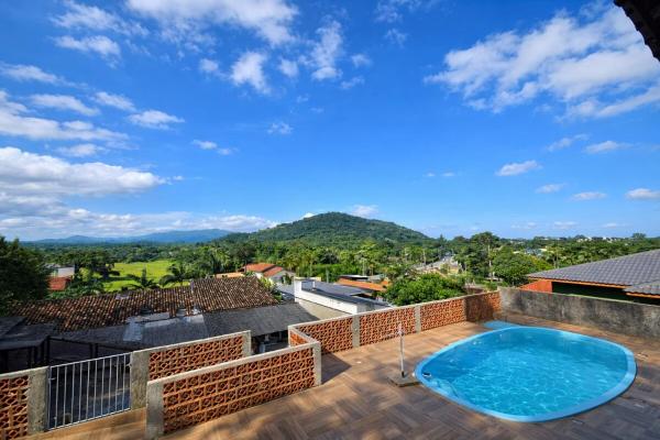 House With Pool In Ribeirão Da Ilha -13 People - Florianópolis