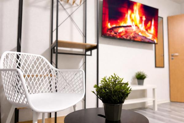 Stn Royale Suite - Ferienwohnung Mit 4 Schlafzimmer, 8 Big Beds, Parkplatz & Balkon, Highspeed Wlan, Netflix Premium, Zentral Zu Audi & Schwarz Gruppe - Bad Friedrichshall