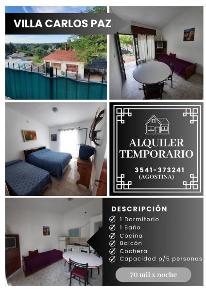 Marisa Departamento Temporario - Villa Carlos Paz