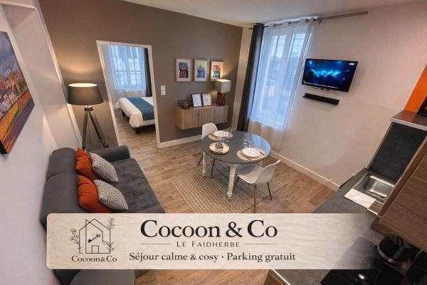 Le Faidherbe Style Appart'hôtel - Parking Gratuit - Calme Et Lumineux - Nevers