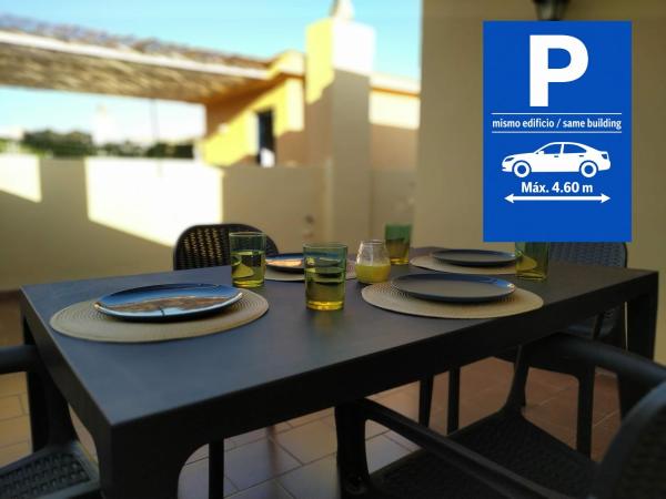 Málaga Yellow Duplex Free Parking And Terrace - Málaga María Zambrano