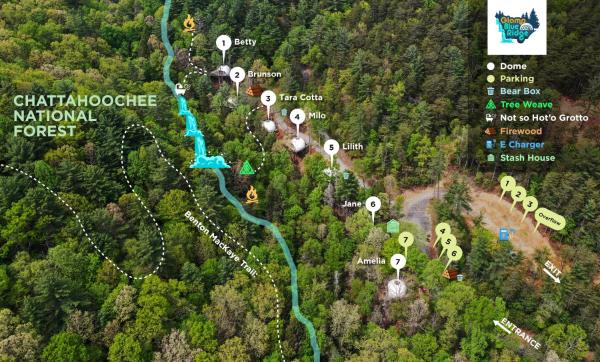 Glamp Blue Ridge - Dome 1 Betty - 블루 리지