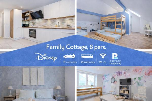 Family Cosy Cottage 3 Ch 2 Sdb, 5 Minutes Disneyland! - Magny-le-Hongre