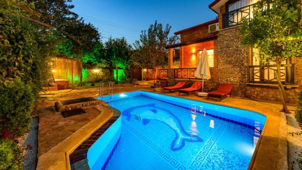 Sarniç - Stone Villa With Private Pool For 6 Guests In Kayaköy, Fethiye - Hisarönü