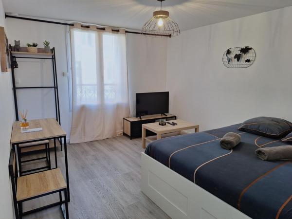 Faubourg Des Voyageurs 4 - Studio Climatisé 2 Personnes - Proche Axe Autoroute - Saint-Jean-de-Braye