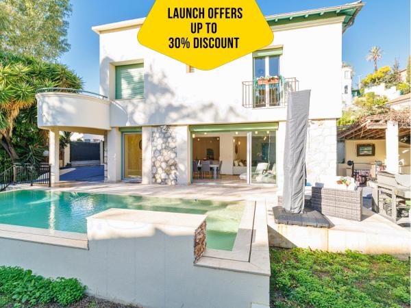 Villa Marie -Pool - Garden-close To Beach -Parking - Nice