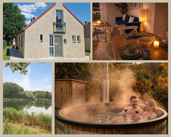 Hottub Cottage Deluxe, Bbq, 6p Aan Meer Gelderland - Nijmegen