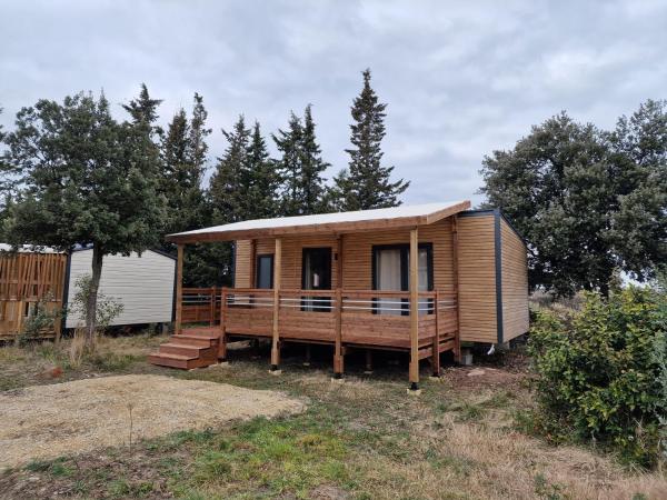 Mobil Home Chalet Tulette Nyons - 드로메