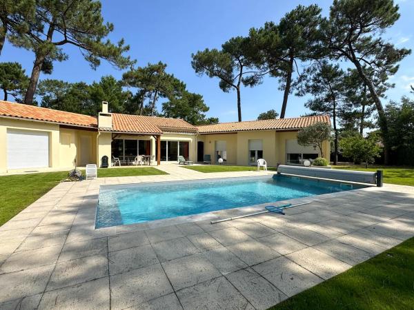 Villa Moderne 8 Pers à La Palmyre Avec Piscine & Wifi - Fr-1-705-15 - La Palmyre