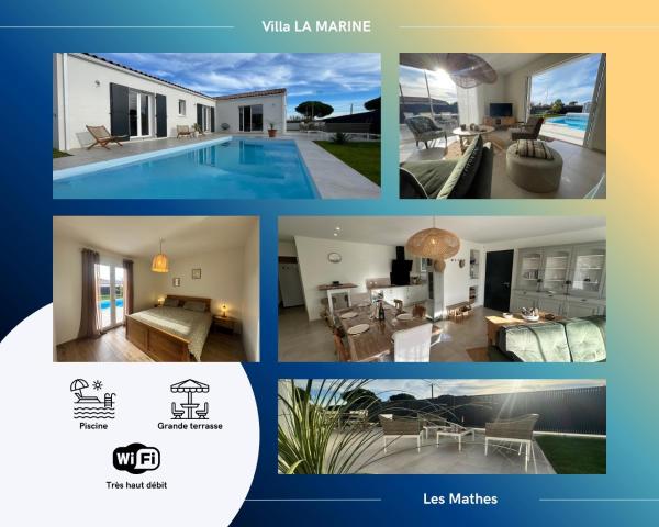 Villa La Marine Avec Jardin, Terrasse Et Piscine - Les Mathes