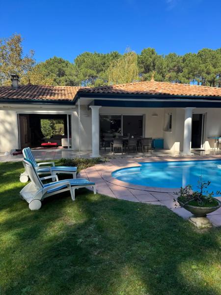 Villa 3 éToiles Piscine Chauffée 6 Pers Biscarrosse Lac - Biscarrosse