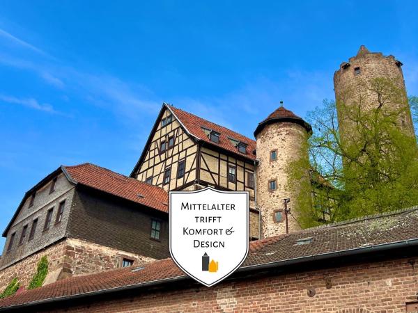 Amalias Burgwohnung - Stilvolles Apartment Mit Aufzug & Garten In Der Hinterburg Schlitz - 2 Schlafzimmer, Parkplatz, Historisches Flair Für Paare & Ruhesuchende - Bad Salzschlirf
