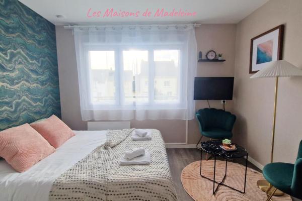 Nouveau - Studio - Saint Nazaire - Plage à 5 Min à Pied - Ecomusée Saint Nazaire