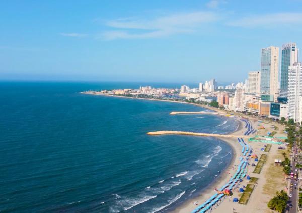 Apartamento Frente Al Mar Con Vista úNica En Cartagena - Cartagena, Colombia