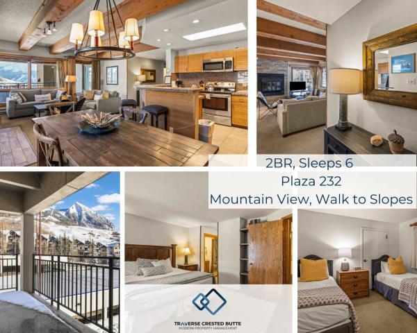 Mountain Getaway At The Plaza 2 Bed 2 Bath Stellar View - Crested Butte, CO