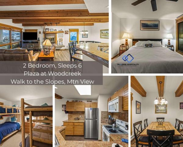 A View Family Friendly 2 Bed At The Plaza - Crested Butte, CO