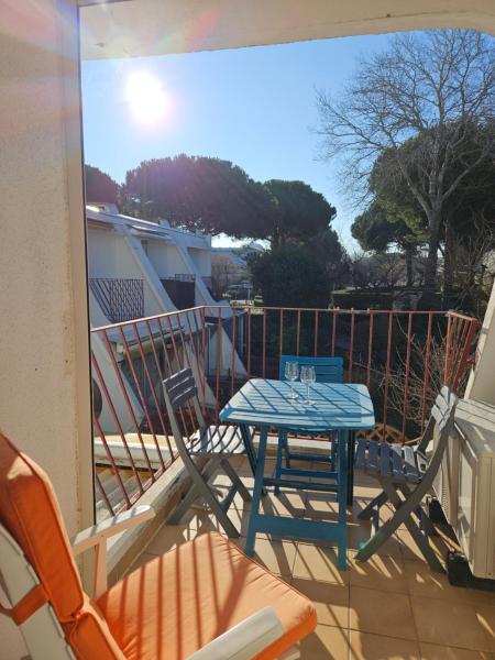 Studio Cabine Clim Wifi Parking Draps - 1 éToile - Self Check-in Possible - Aigues-Mortes
