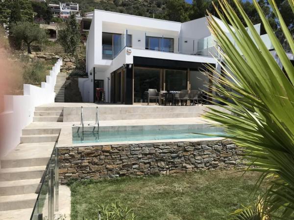 Preciosa Casa Roses Con Piscina Cerca Playa Av 90 - Roses