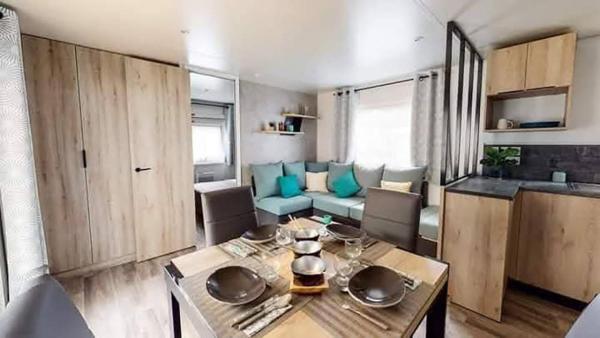 Mobil-home, Clim, Camping Marisol, 6-8 Personnes - Sainte-Marie