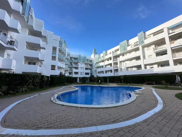 Precioso Apartamento Con Piscina Comunitaria Av-89 - Roses