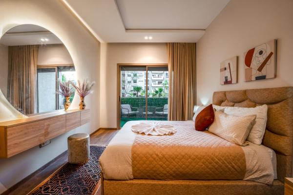 L'amber 1 Chambre - 5 Min De L'aéroport- Piscine - Bouskoura