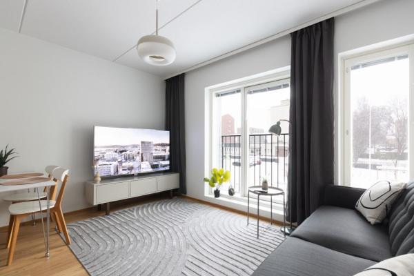 Newly Built One Bedroom Apartment With Private Sauna In The Center - Jyväskylä