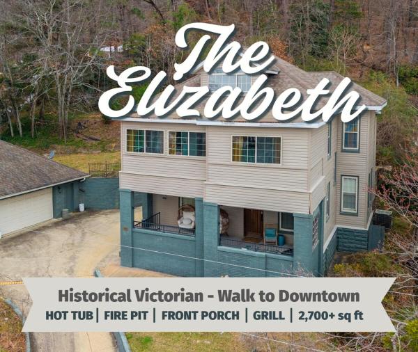 The Elizabeth - Hot Tub, Grill, Near Downtown - Hot Springs, AR