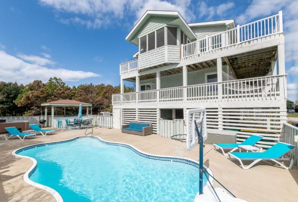 Whaler's Inn - Corolla, Whalehead, Ocean View, Beach 320 Yds, Pool, Hot Tub, Pets Ok, Flex Stays - Corolla, NC