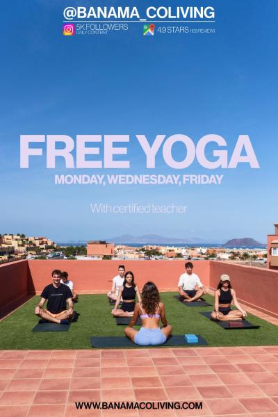 Banama Surfhouse - Coliving Coworking & Yoga - Corralejo