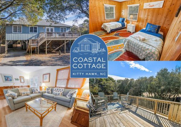 Mins From Beach Outdoor Patio & Games Sleeps 9 - Kitty Hawk, NC