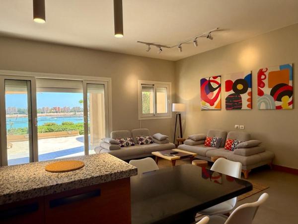Scenic 2br Ground Floor - Free Pool& Lagoon Access In Elgouna - Hurghada