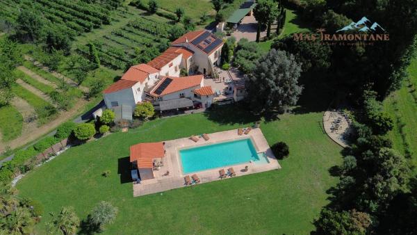 "Mas Tramontane" Chambres D'hôtes, Studio, Ancien Mas Agricole Dans Parc Arboré, Piscine Et Sa Vue Face Au Canigou - Ille-sur-Têt