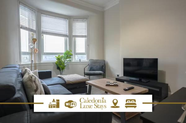 1 Bdr Flat By Caledonia Luxe Stays Short Lets & Serviced Accommodation Paisley - Long Loch