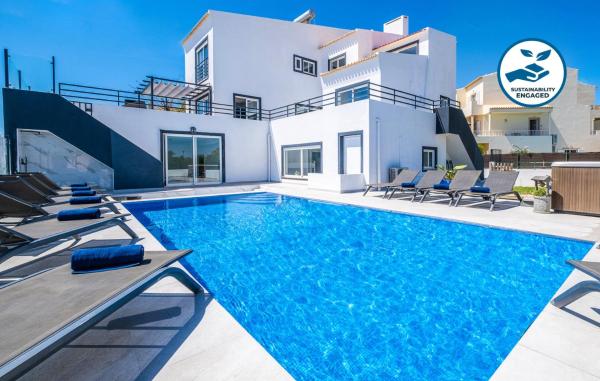 Villa Avalon - Jacuzzi, Cinema E Piscina Aquecível Em Armação De Pêra - Albufeira