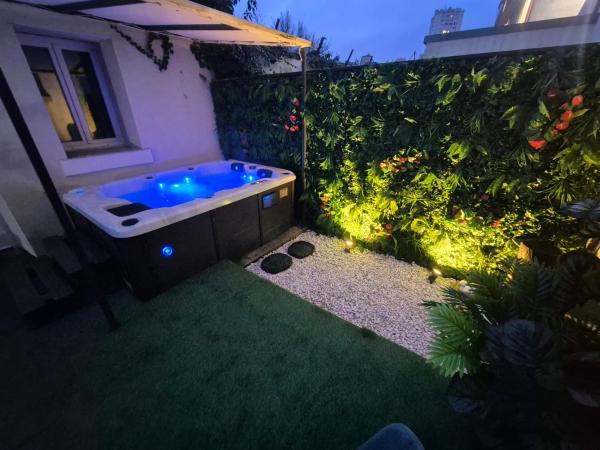 Studio Avec Spa Privatif & Terrasse Jungle Dijon Centre - Dijon