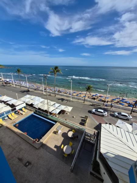 Beachfront Studio - Ocean View Near Farol Da Barra - Bahia Flat - Barra